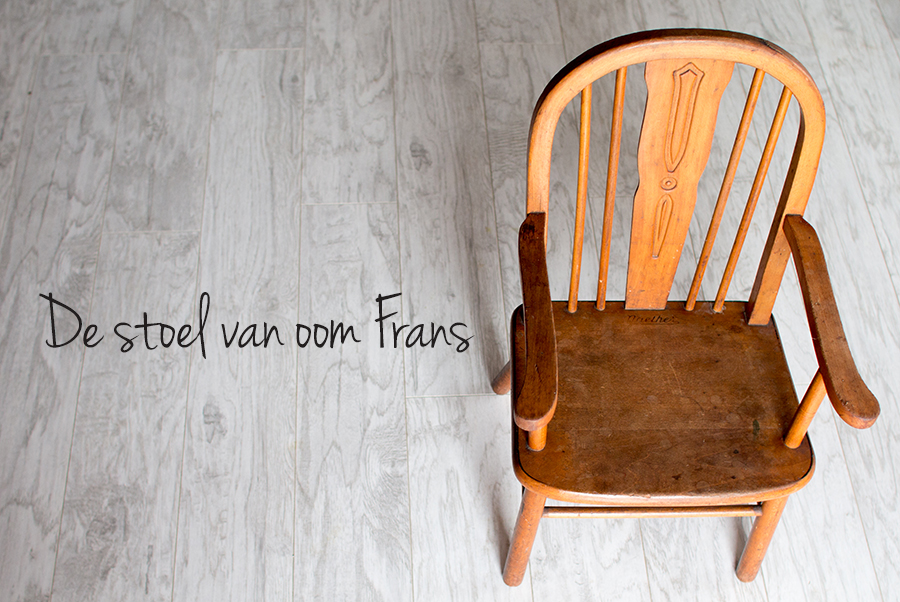 De stoel van oom Frans | Lovethat.nl